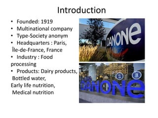 Danone | PPTX