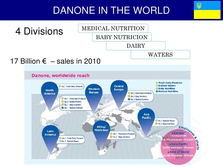 Danone in the world by D.Marchetti