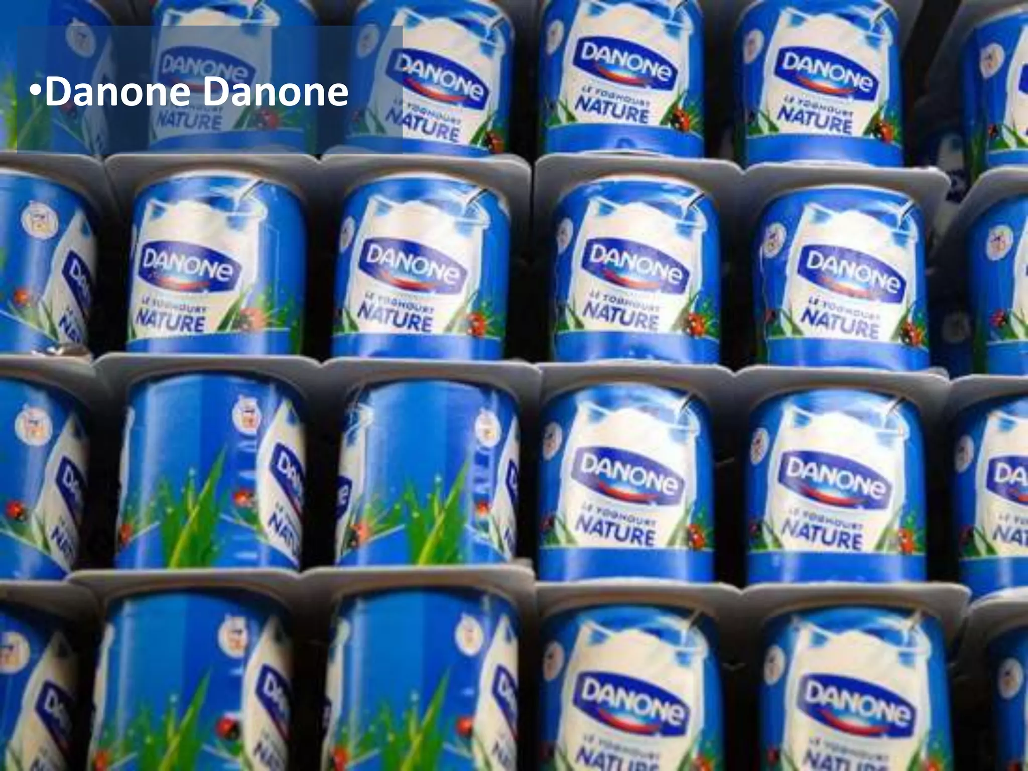 Danone presentation/ დანონი | PPT