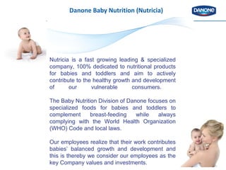 Danone presentation for linkedin final | PPT