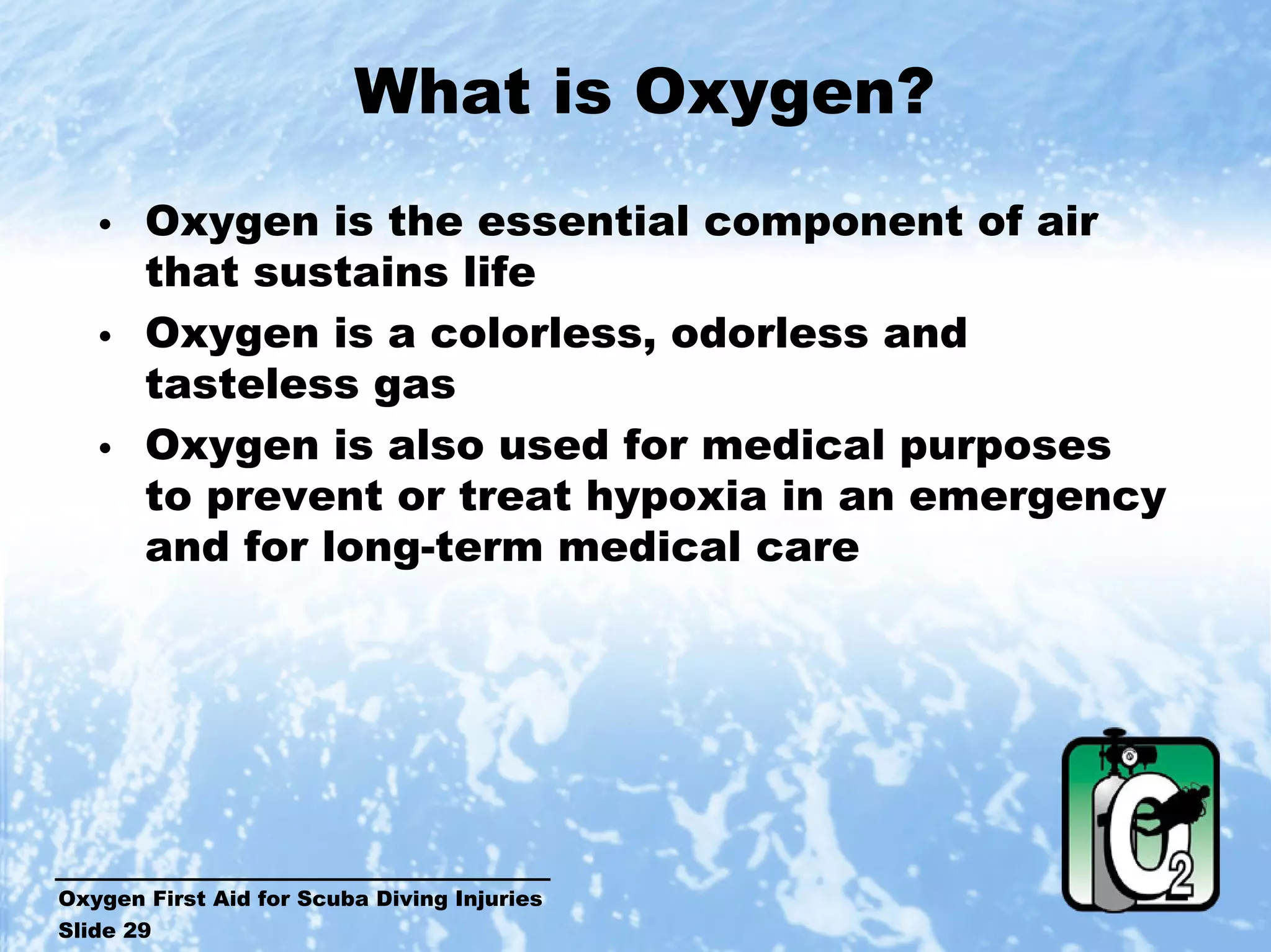 DAN Oxygen Scuba | PPT