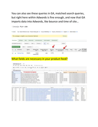 Dan perach product listing ads setup for small business aka | PDF