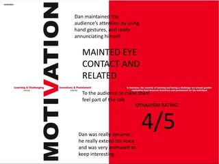 Robert Amann TED Talk Slideshow | PPTX