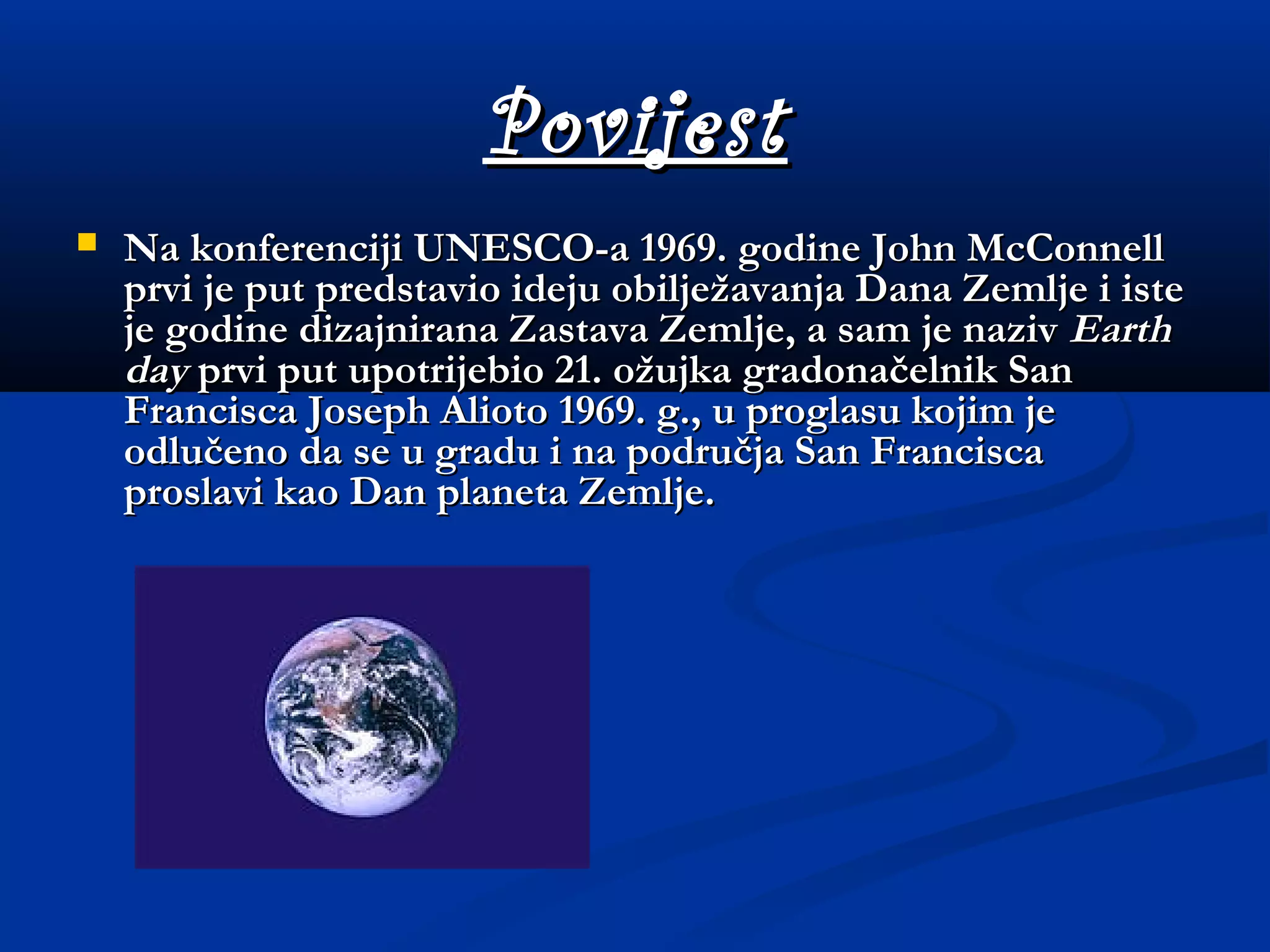 Dan planeta zemlje | PPT