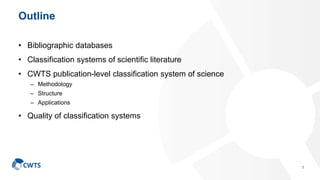 Scientometric approaches to classification | PPT