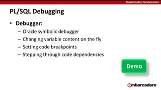 PL/SQL Tips and Techniques Webinar Presentation | PPTX | Databases | Computer Software and ...