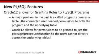 PL/SQL Tips and Techniques Webinar Presentation | PPTX | Databases | Computer Software and ...