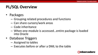 PL/SQL Tips and Techniques Webinar Presentation | PPTX