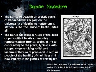 Danse macabre art history | PPT