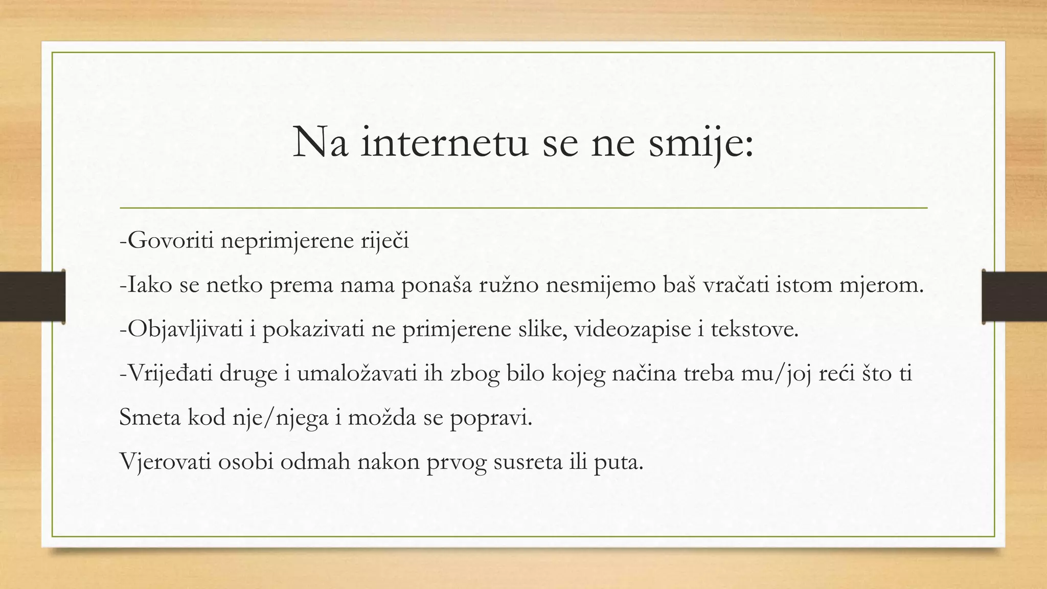 Dan sigurnijeg interneta, Miriam | PPT