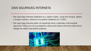 Dan sigurnijeg interneta, Tina | PPT