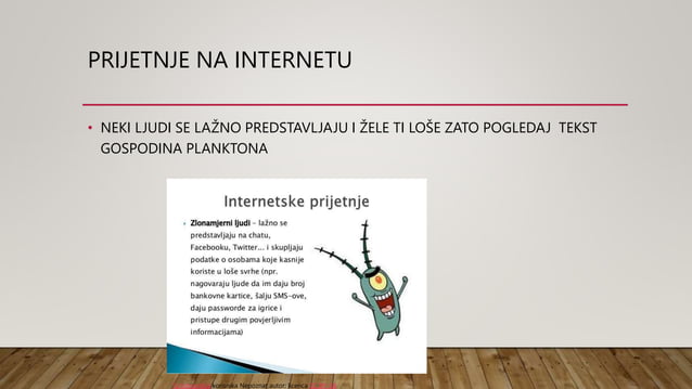 Dan sigurnijeg interneta, Tina | PPTX