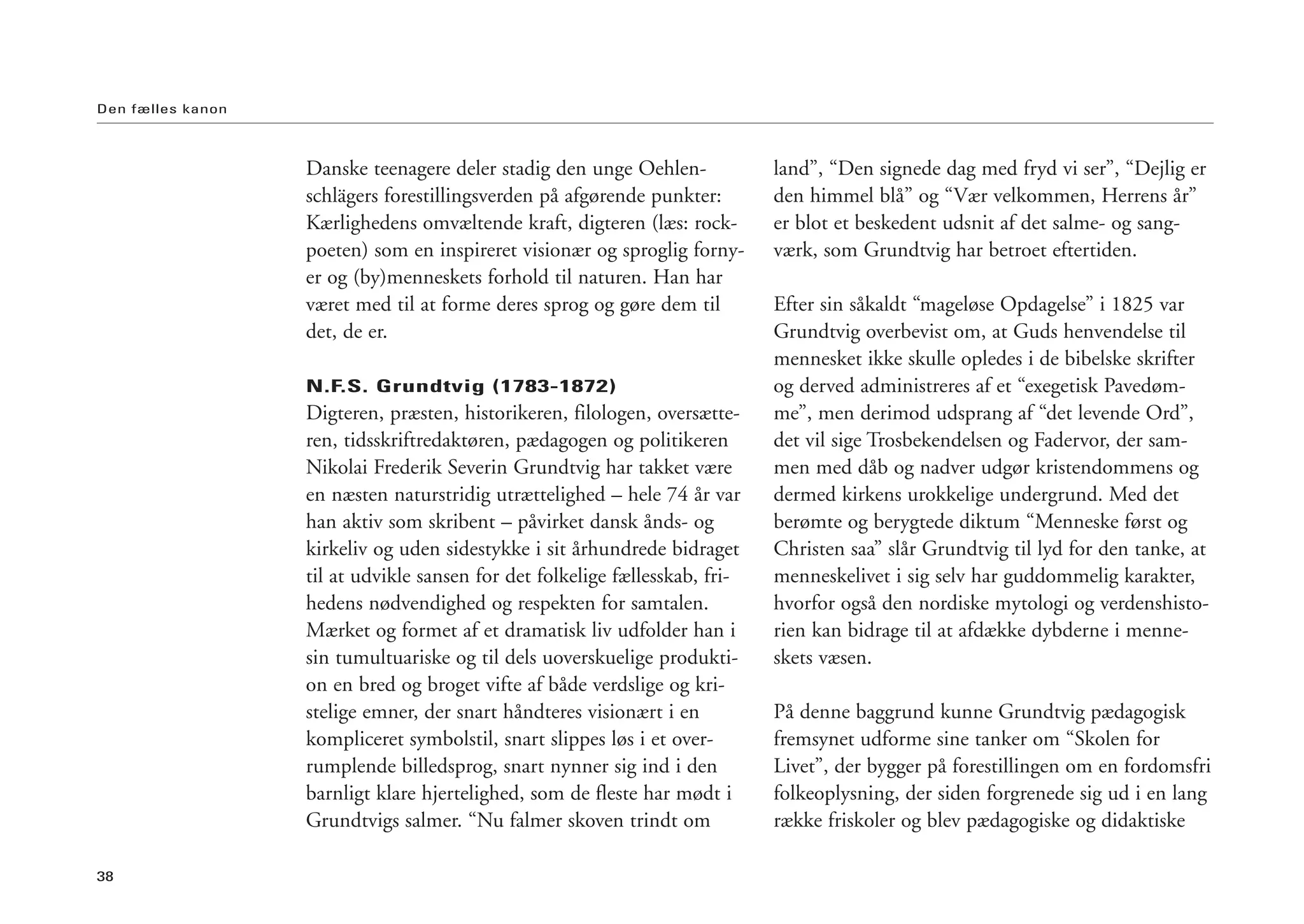 Dansk Litteraturs Kanon | PDF