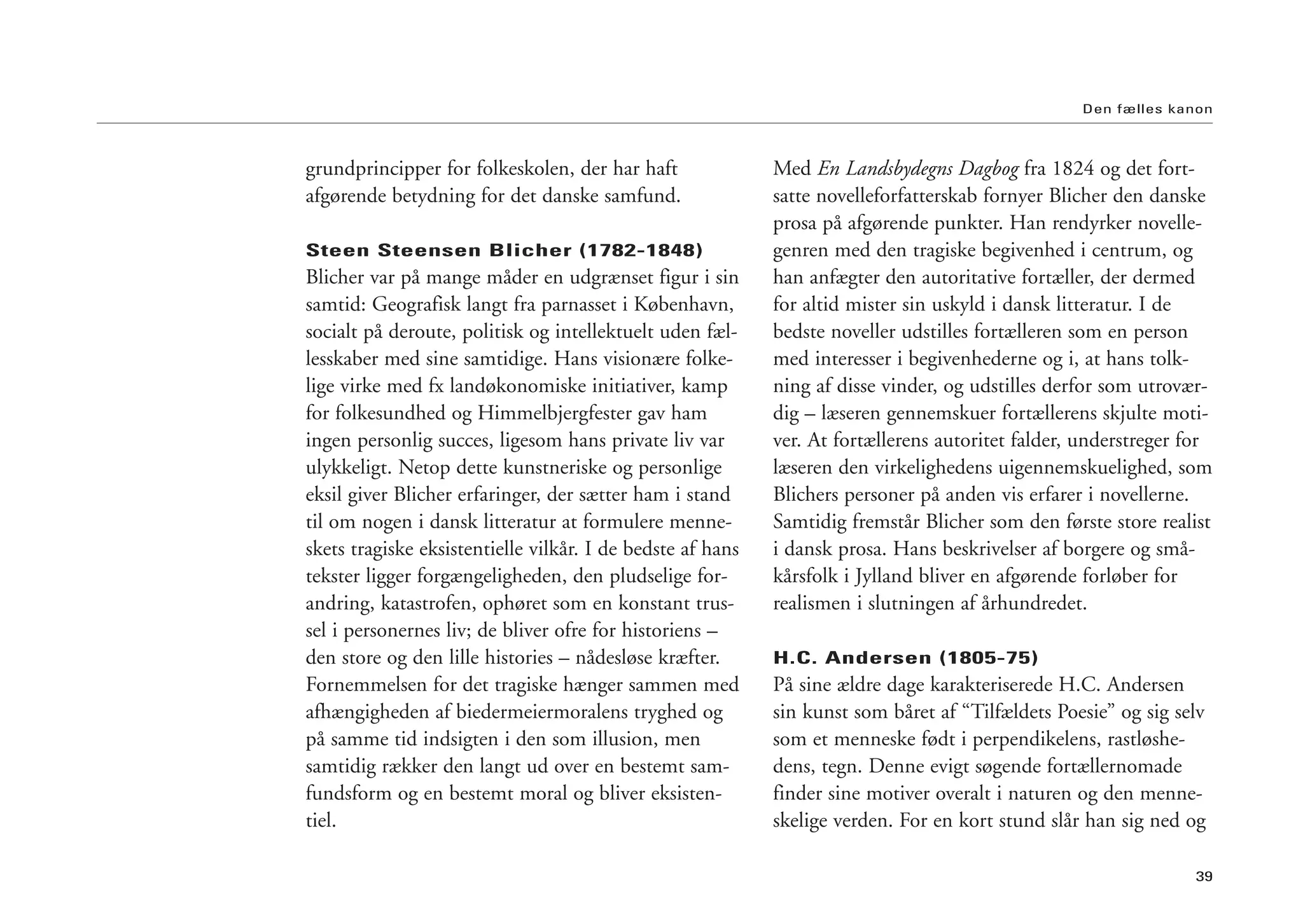 Dansk Litteraturs Kanon | PDF