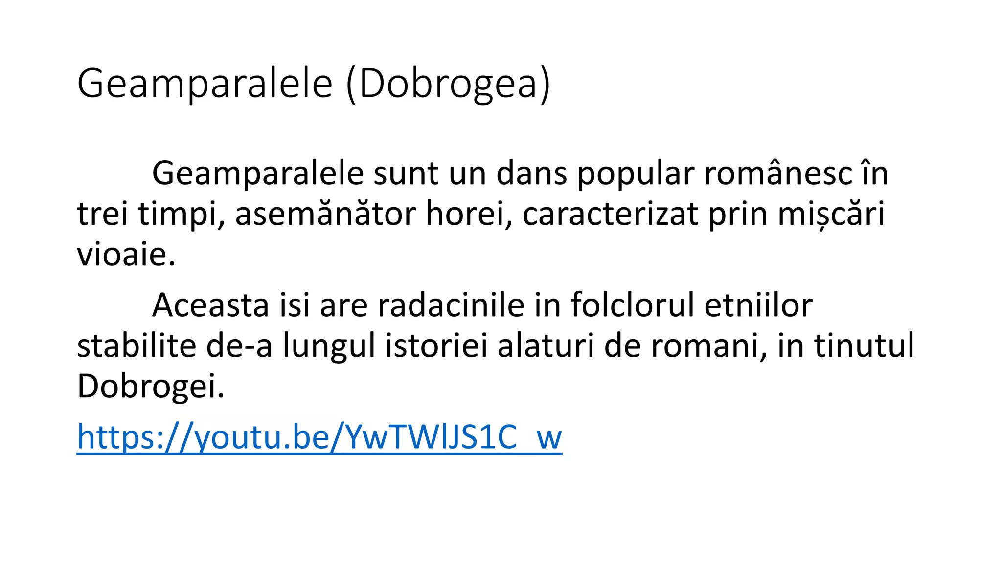 Dansuri traditionale romanesti | PPTX