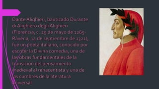 Dante | PPTX