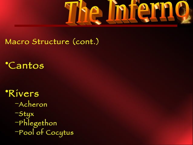 Dante and the Inferno | PPT | Spirituality | Religion & Spirituality