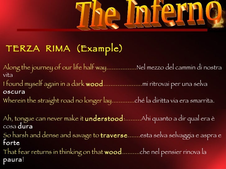 Dante and the Inferno