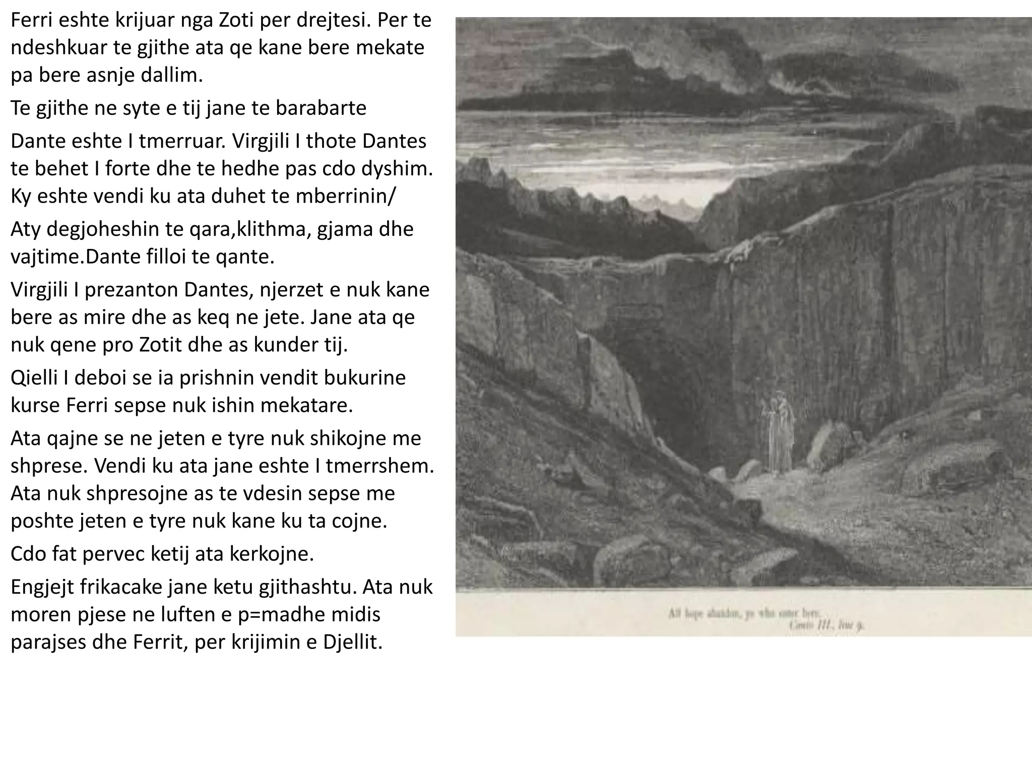 Dante aligeri, Komedia hynore "Ferri" | PPTX