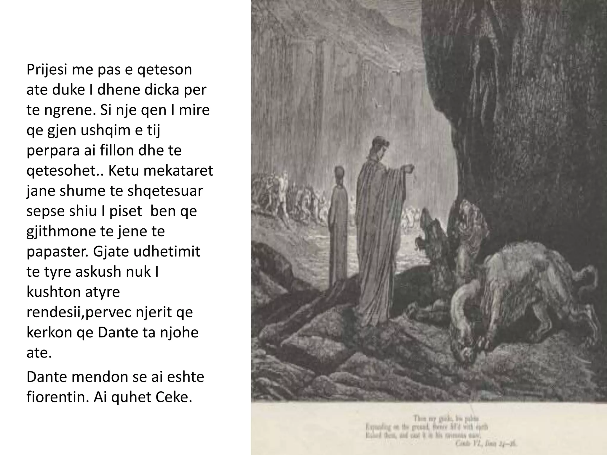 Dante aligeri, Komedia hynore "Ferri" | PPTX