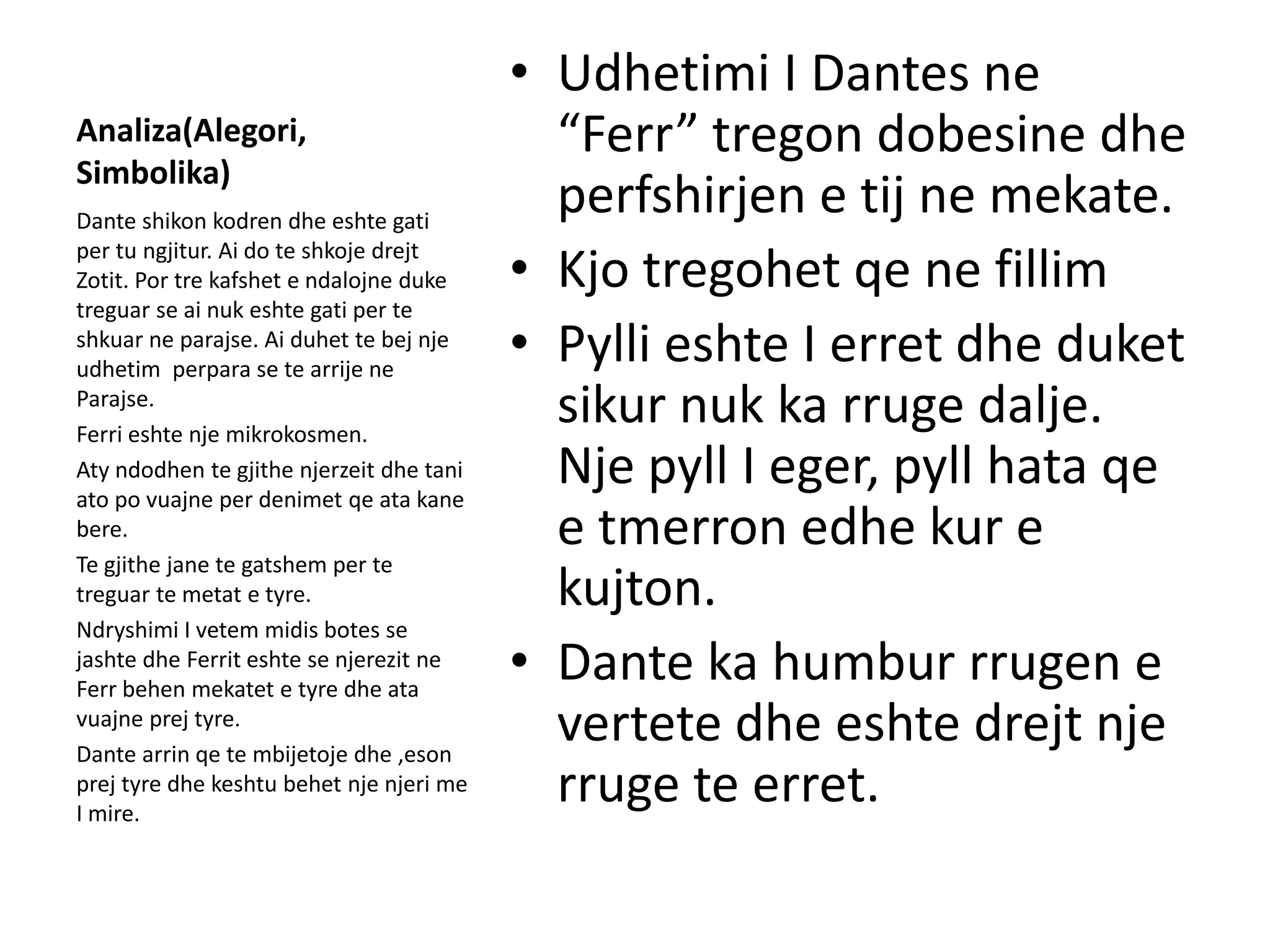 Dante aligeri, Komedia hynore "Ferri" | PPTX
