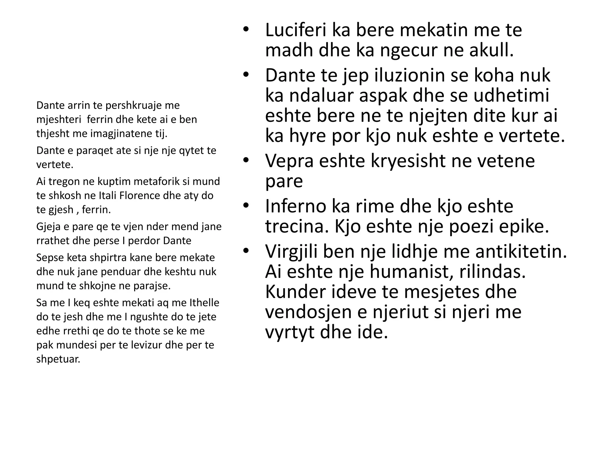 Dante aligeri, Komedia hynore "Ferri" | PPTX