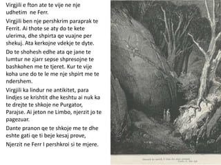 Dante aligeri, Komedia hynore "Ferri" | PPTX