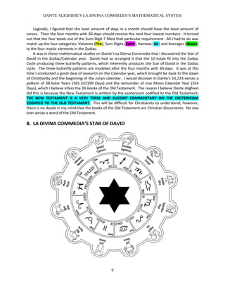 Dante Alighieri's La Divina Commedia Mathematical System | PDF