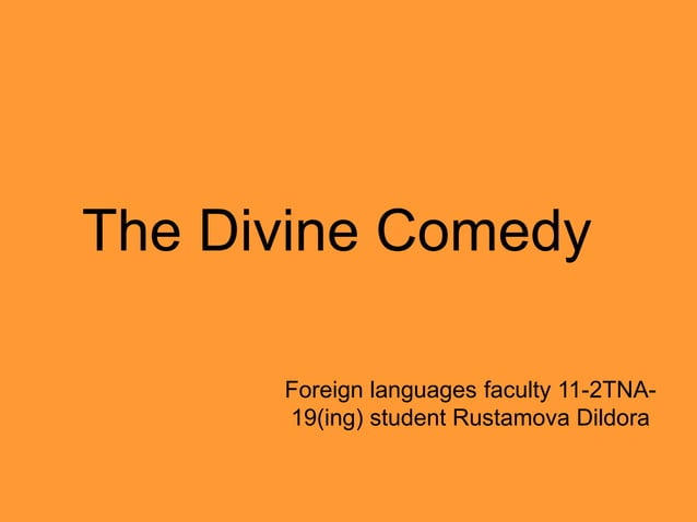 Dante Divine Comedy.ppt
