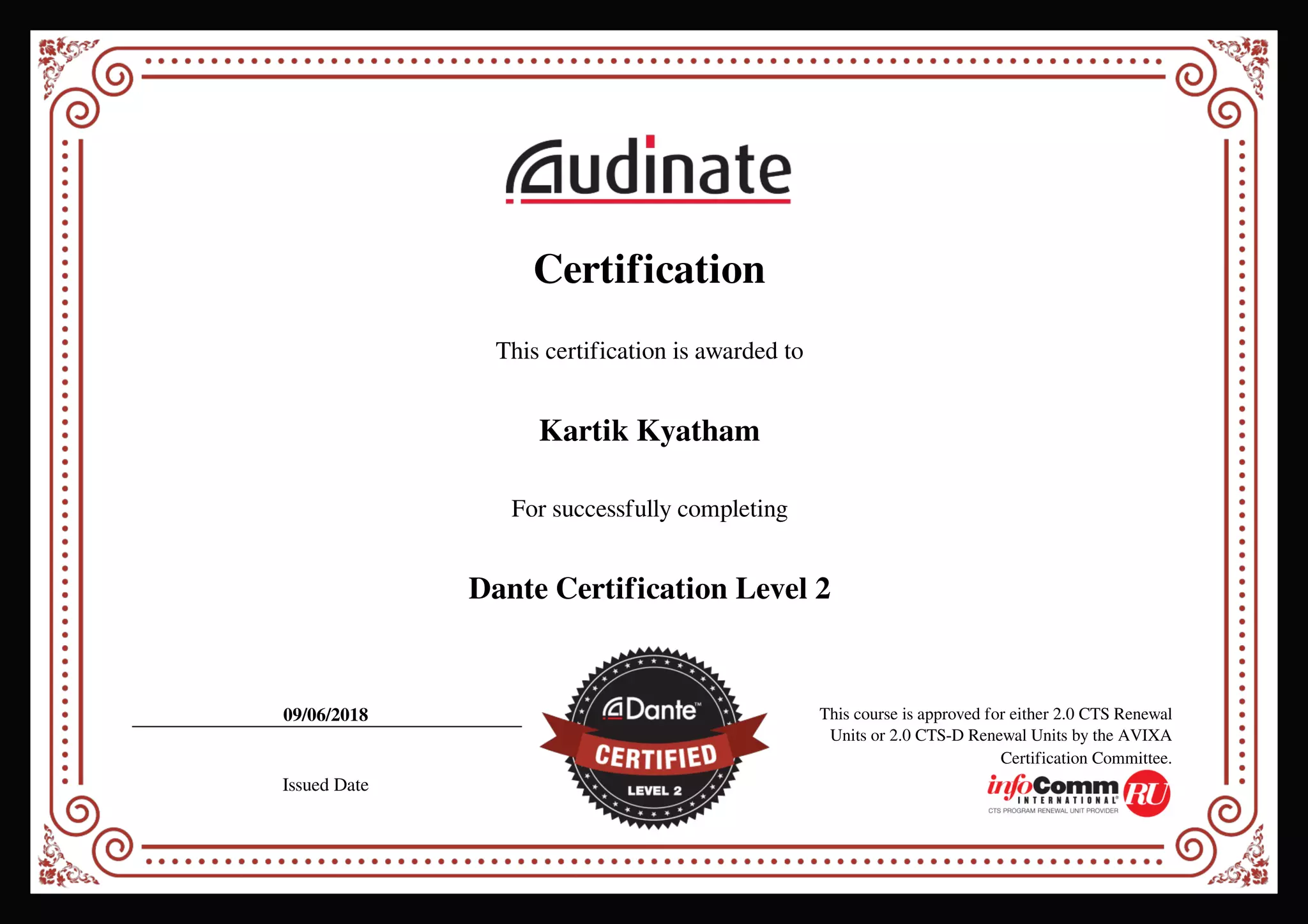 Dante level 2 certificate | PPT