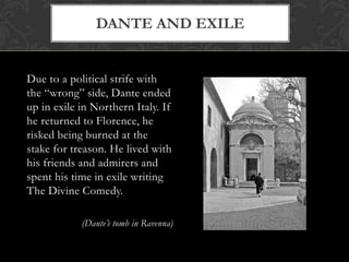 Dante and an Introduction to the Inferno | PPTX