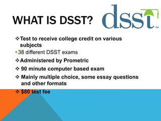 Dantes | PPTX | Standardized Testing | Educational Assessment