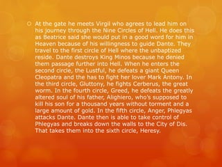 Dante's inferno | PPT