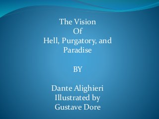 Dantes Inferno Group Three Cantos XXIV-XXXIV