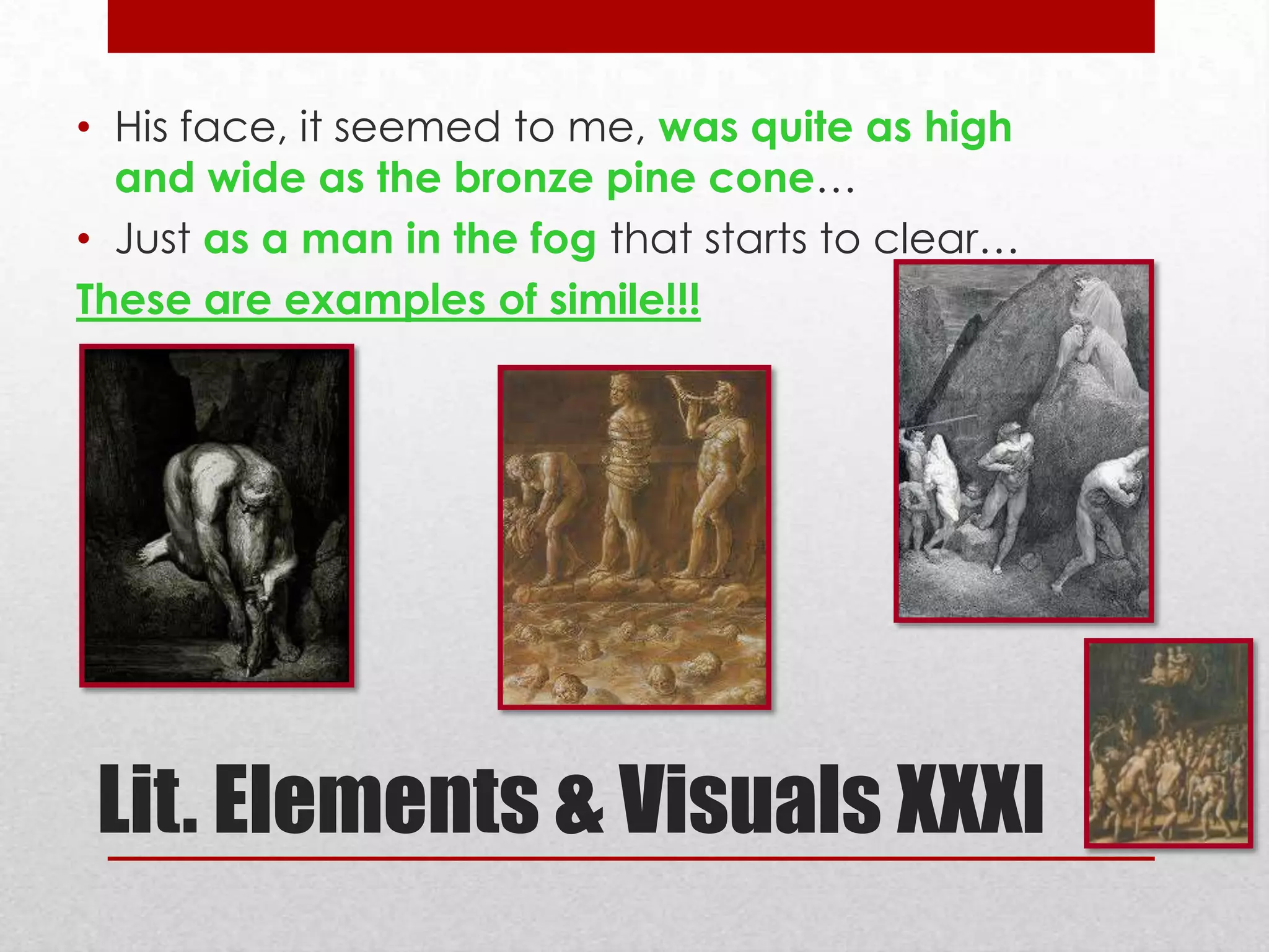 Dante's Inferno Canto XV & XXXl | PPTX