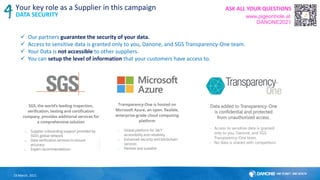 Danone Fruit Supply Chain Mapping via Transparency-One Platform | PPT