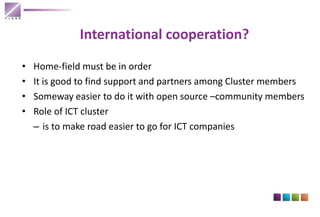 ICT Clusters | PPTX