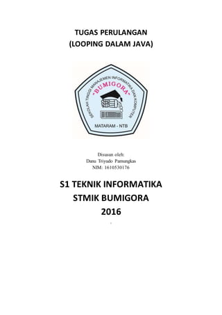 Makalah Perulangan Java | PDF