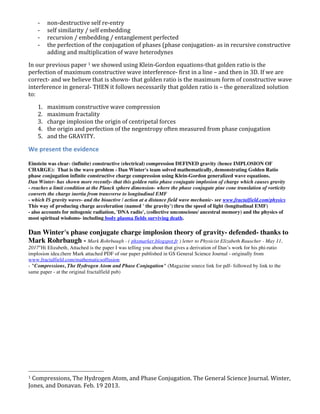 Dan Winter equation | PDF