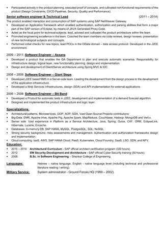 Dany.shapiro cv-en | PDF