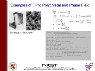 Creating Profiling Tools to Analyze and Optimize FiPy Presentation | PPTX