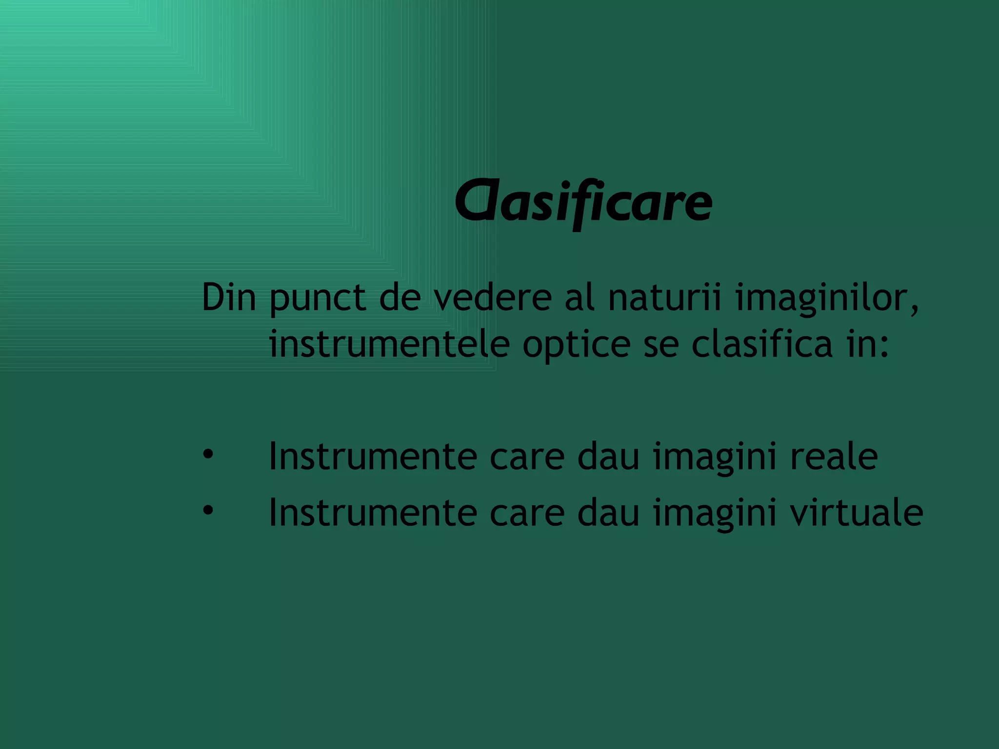 Instrumente optice | PPT