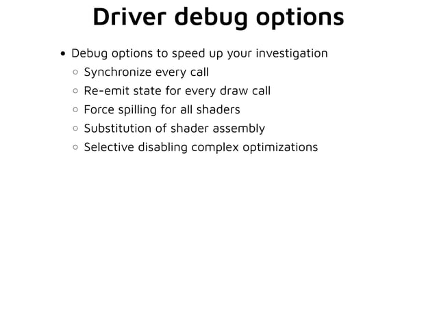 Dissecting And Fixing Vulkan Rendering Issues In Drivers With Renderdoc