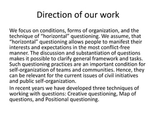 Ability to raise questions as a modern skill | PPT