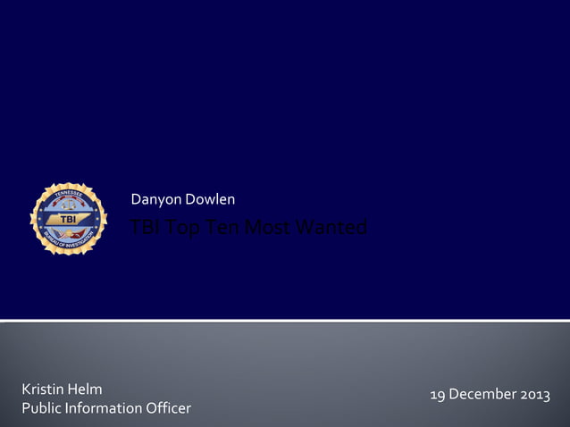 Danyon Dowlen | PPT