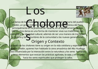 Danzas de la selva de mi querido peru , los chontones | PPTX