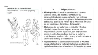 DANZAS TIPICAS DEL PERU I.pptx - peru ,peru | PPTX