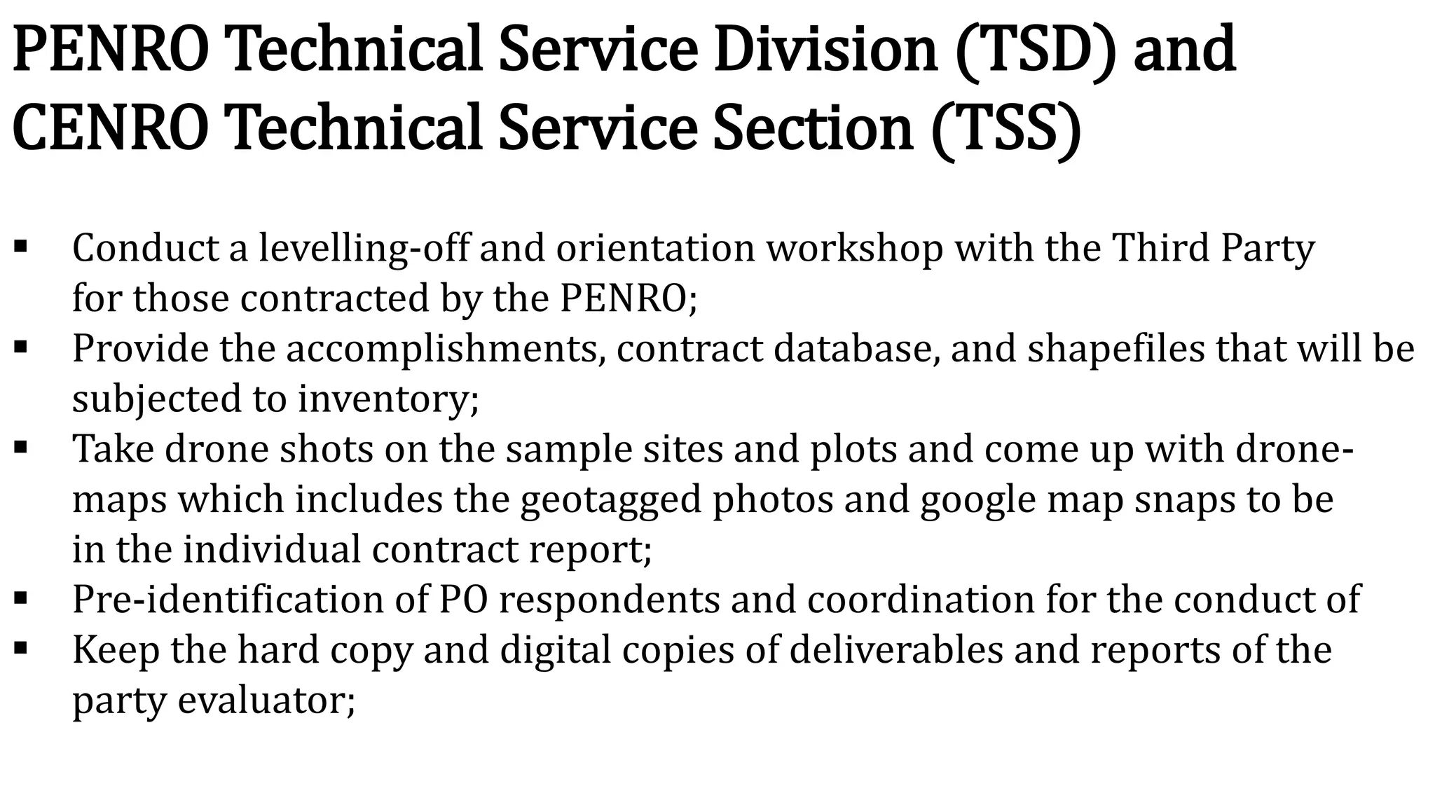 DAO-2023-09.pptx, Guidelines in the Conduct of Inventory and Assessment ...