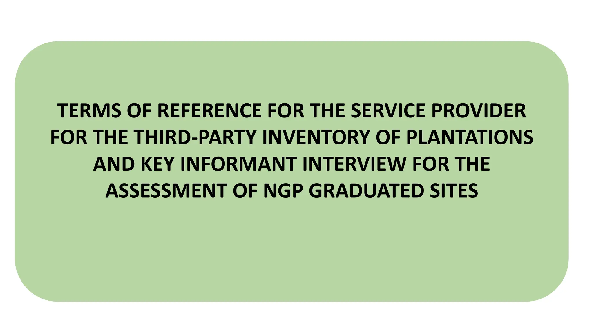 DAO-2023-09.pptx, Guidelines in the Conduct of Inventory and Assessment ...