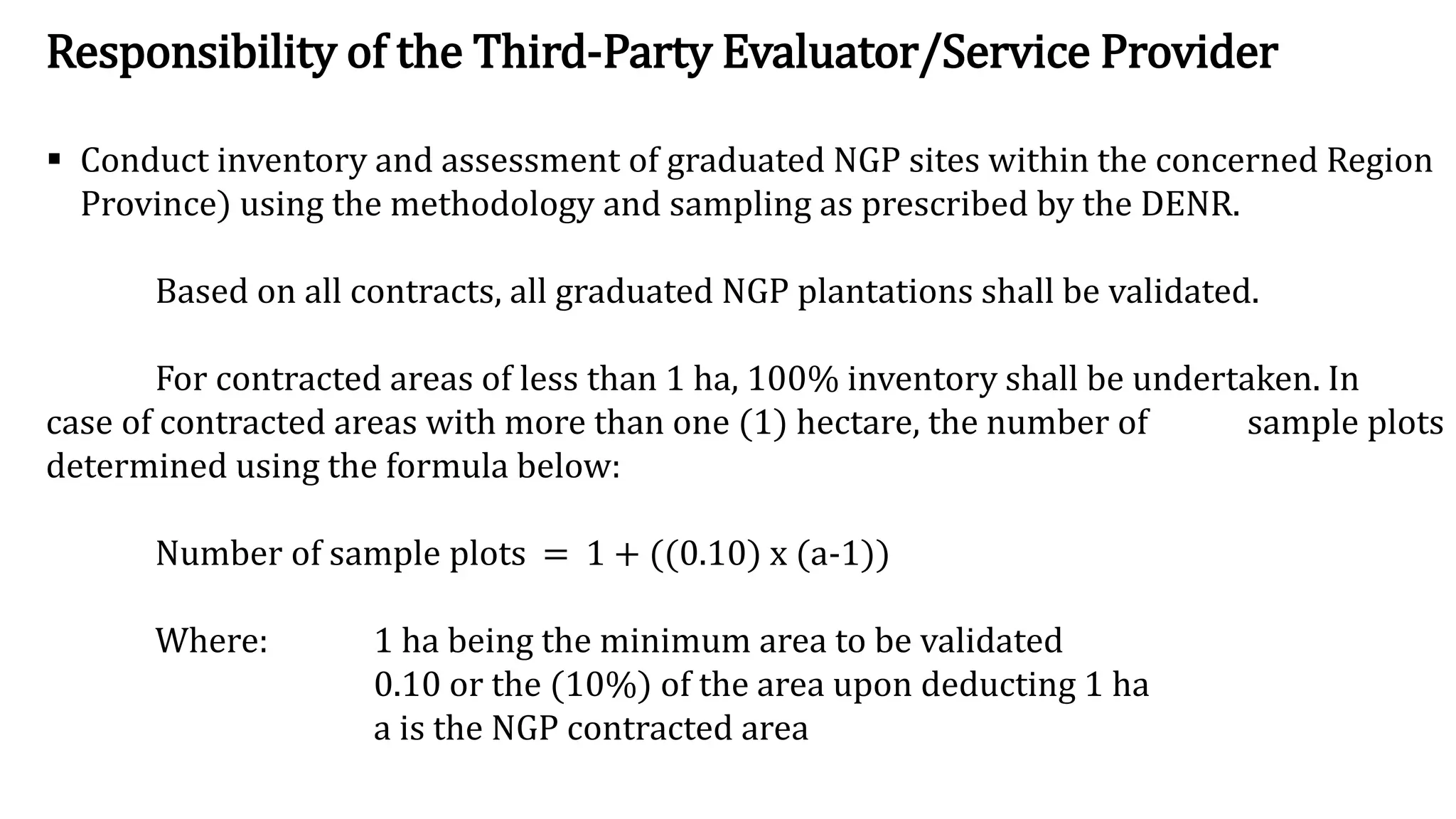 DAO-2023-09.pptx, Guidelines in the Conduct of Inventory and Assessment ...